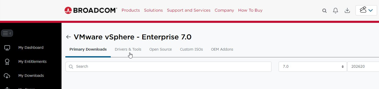 【VMware】VMware Remote Console(VMRC)をBroadcomサポートサイトからダウンロードした話 | おもちエンジニアのブログ