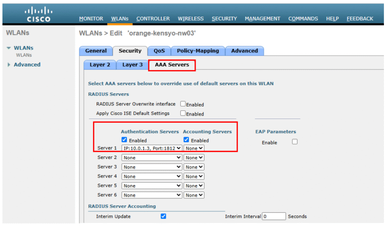 【Cisco】CCNP学習 WLC+APの検証環境構築_06_WLC構築02_設定画面について | おもちエンジニアのブログ